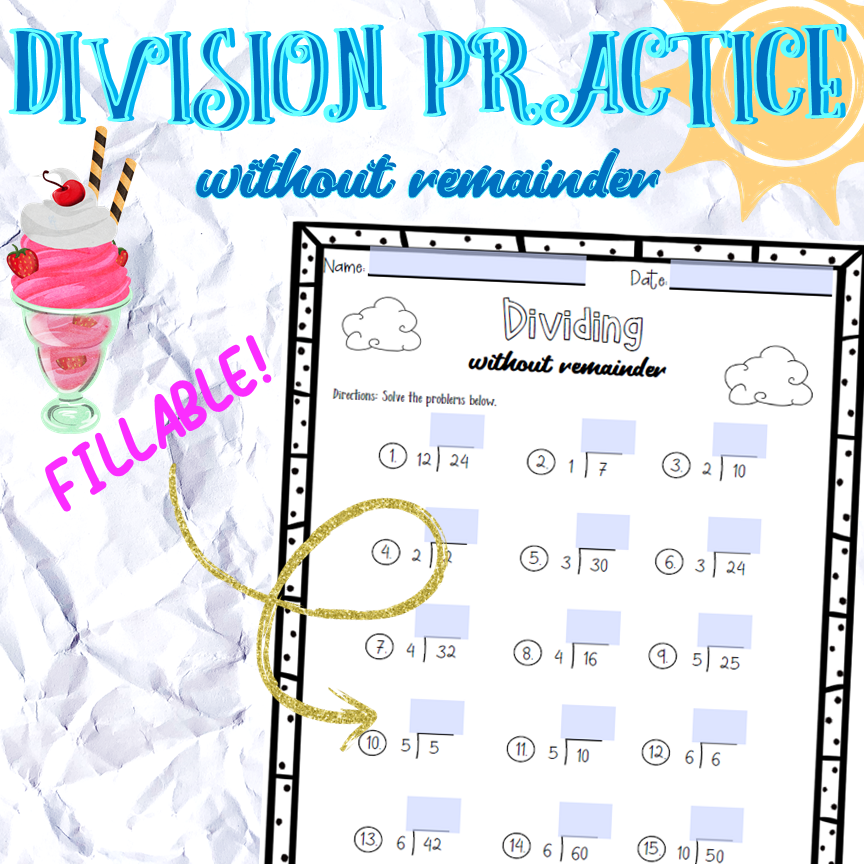 Division without remainder Distance Learning | Made By Teachers