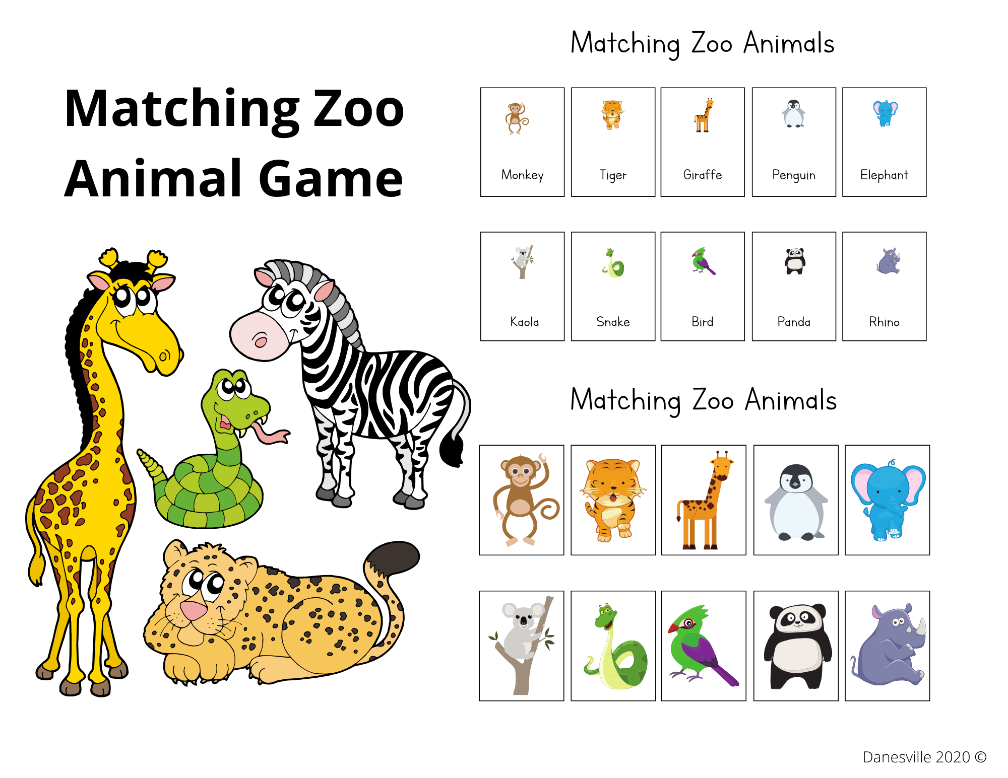 Matching Game Bundle | Made By Teachers