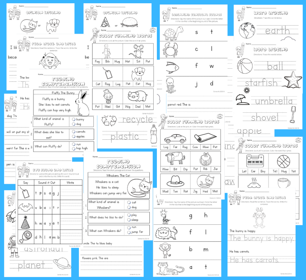 Back To School Prek/Kindergarten Bundle | Made By Teachers