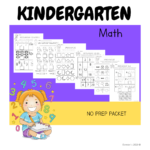 Back To School Prek/Kindergarten Bundle | Made By Teachers