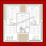 Winter / Christmas Subtraction to 20 Fact Fluency Worksheets - Made By ...
