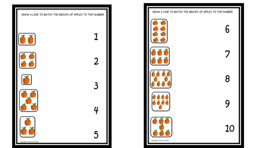 APPLES MATH UNIT Digital Distant Learning | Made By Teachers