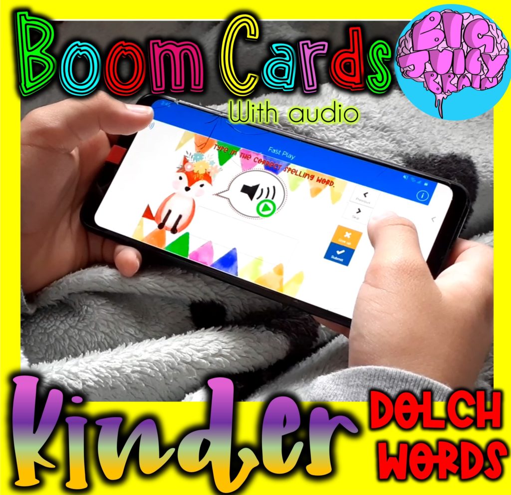 Kindergarten Dolch Sight Words Spelling Deck | Made By Teachers