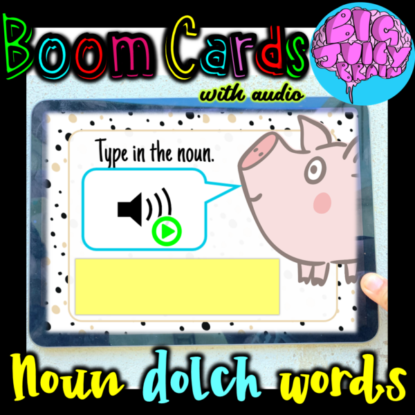 Dolch Nouns Spelling Words | Made By Teachers