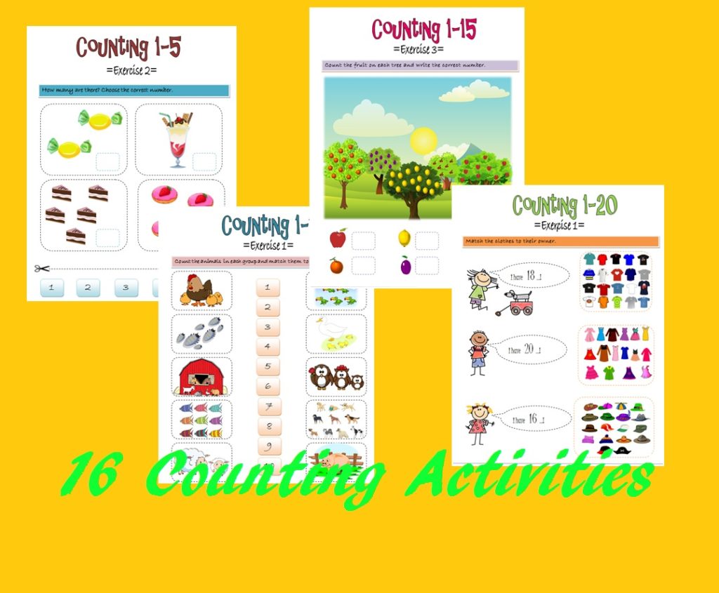 Counting Workbook - 1 to 20 | Made By Teachers