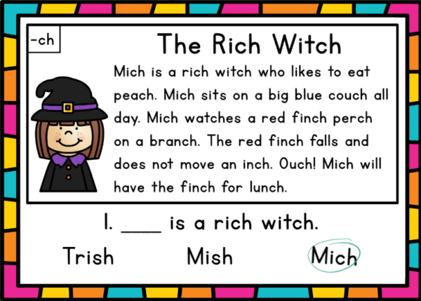 Boom Cards Digraphs Reading Comprehension Passages | Made By Teachers