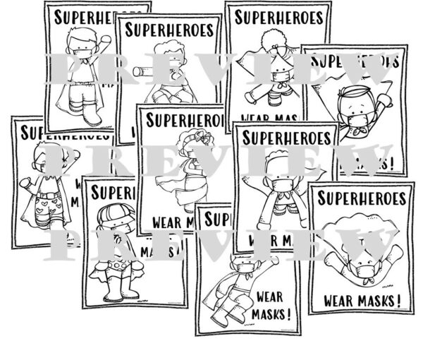 Covid 19 Safety Bundle Wearing Masks at School | Made By Teachers