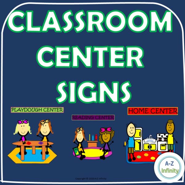 Center Signs - Made By Teachers