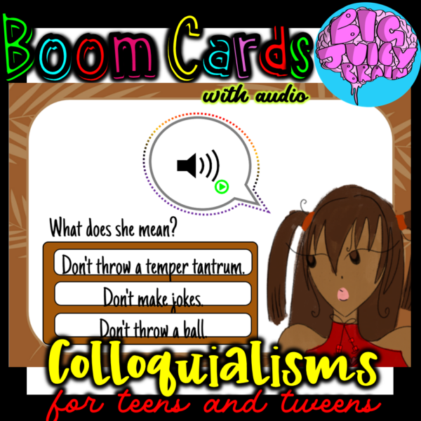 Colloquialism BOOM Cards Distance Learning | Made By Teachers