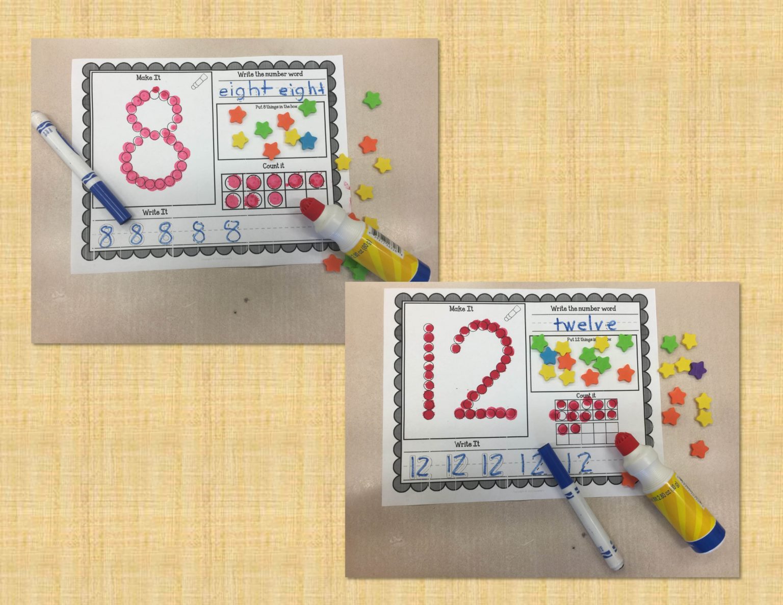 Number Mats 1 to 20 Bingo Dabber | Made By Teachers