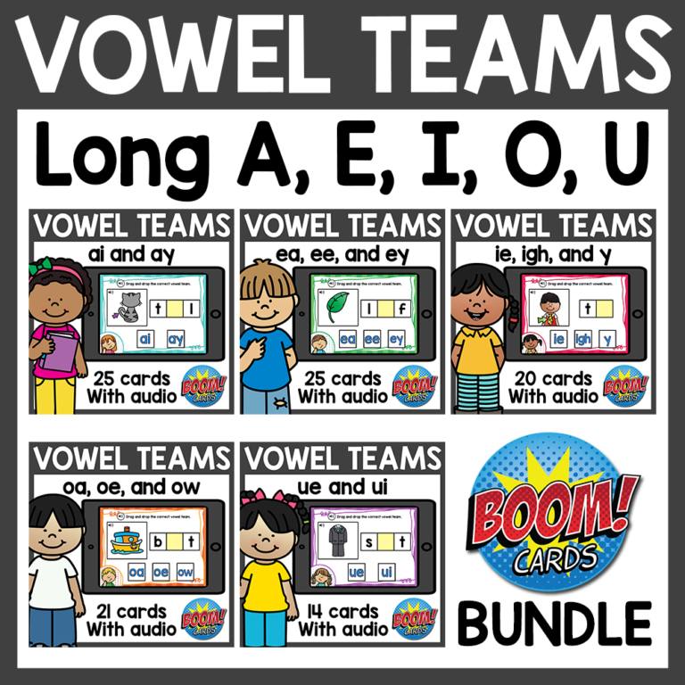 Phonics Boom Cards Bundle Distance Learning - Made By Teachers