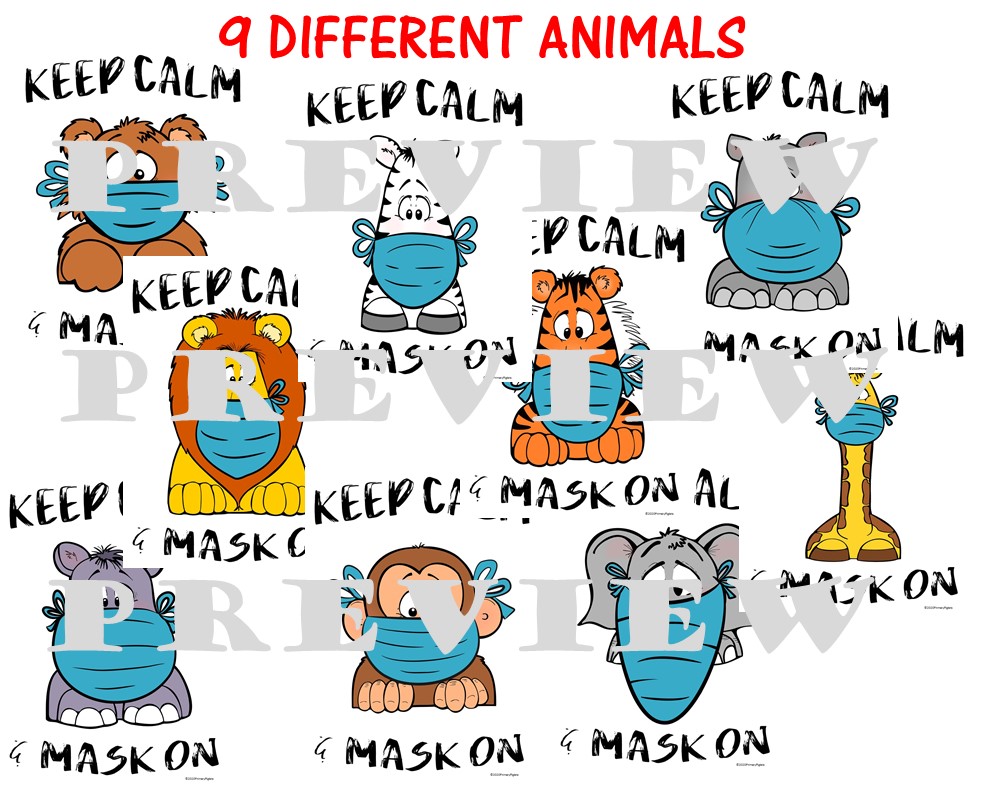 Covid 19 Safety Posters Zoo | Wearing a Mask | Made By Teachers