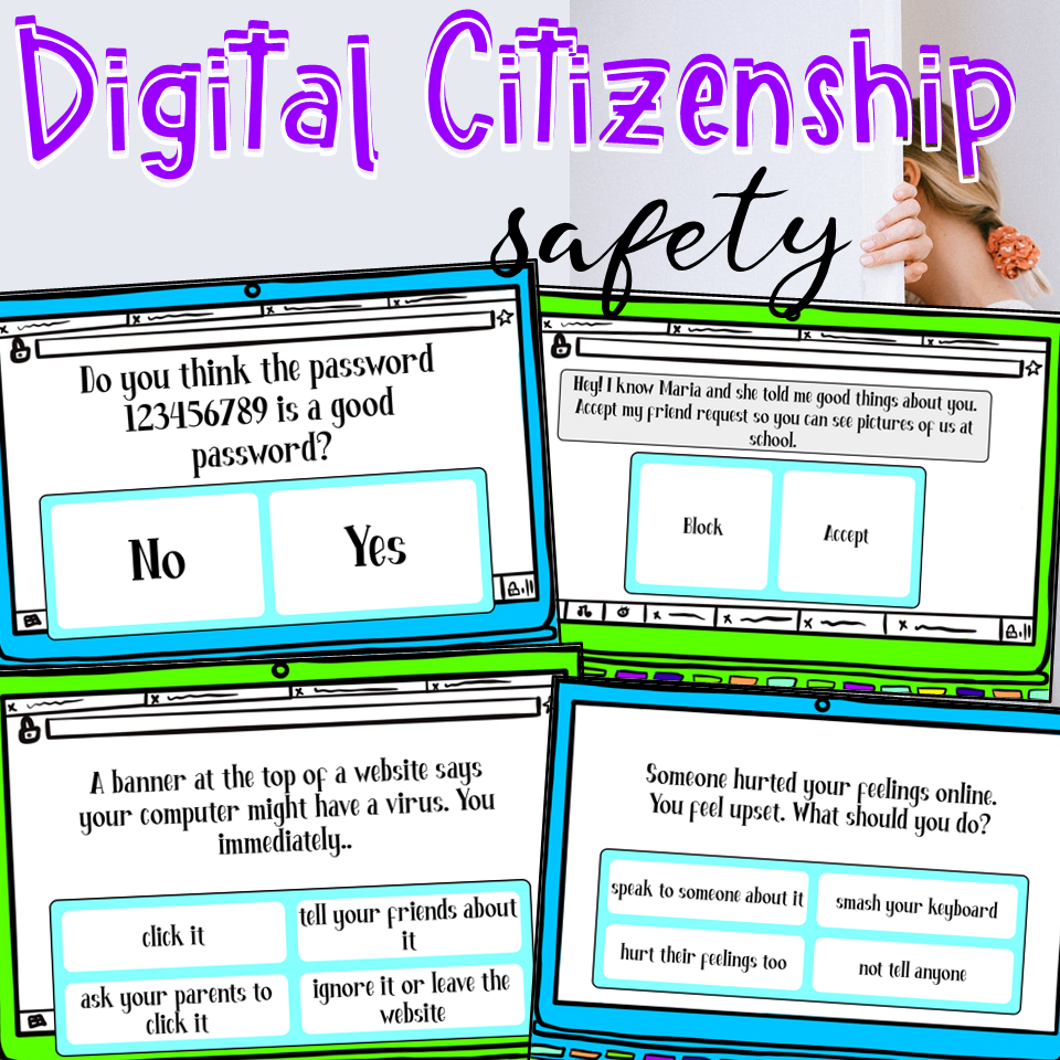 Digital Citizenship Safety for PRETEEN and TEENAGERS Distance Learning ...