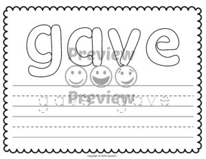 Playdough Sight Word Mats Second Grade | Made By Teachers