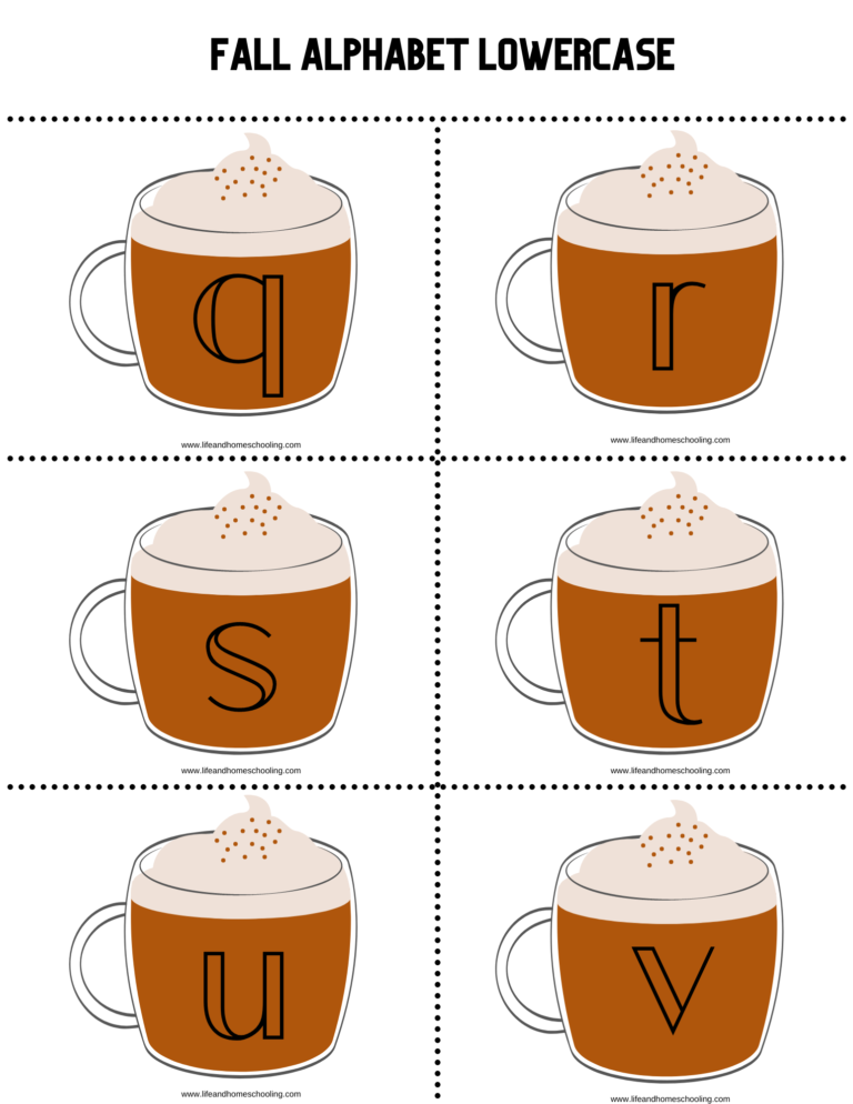 Fall Themed Alphabet Templates | Made By Teachers