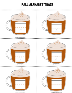 Fall Themed Alphabet Templates | Made By Teachers