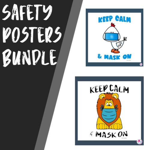 Covid 19 Safety Posters Wearing a Mask Bundle | Made By Teachers