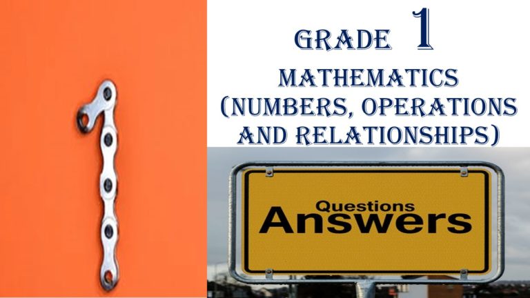 Grade 8 Mathematics QUESTIONS & ANSWERS - Made By Teachers