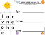 Spelling Sight Words | Made By Teachers