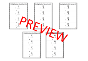 2 x 1 Multiplication Worksheets | Made By Teachers