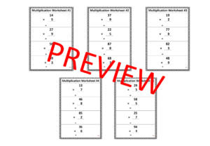 2 x 1 Multiplication Worksheets | Made By Teachers