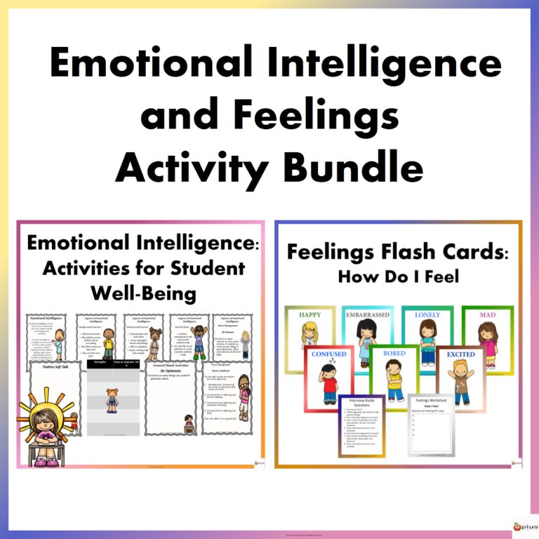 Emotional Intelligence and Feelings: Activity Bundle - Made By Teachers