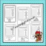 Winter/Christmas ABC Order | Made By Teachers