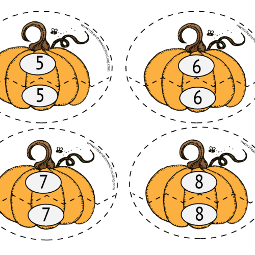 Matching Numbers 1-20 (Fall Themed) | Made By Teachers
