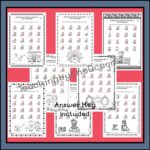 Adding 3 Digit Numbers Worksheets - Fall/Halloween/Thanksgiving Themed ...