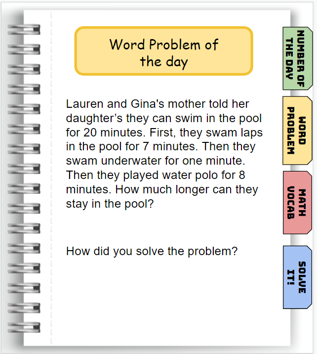 3-5 Interactive Math Notebook | Made By Teachers