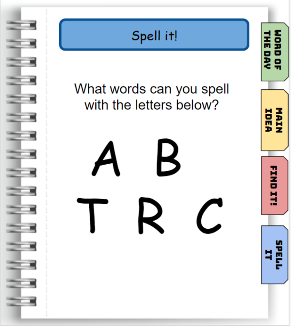 K-2 Interactive ELA Notebook | Made By Teachers