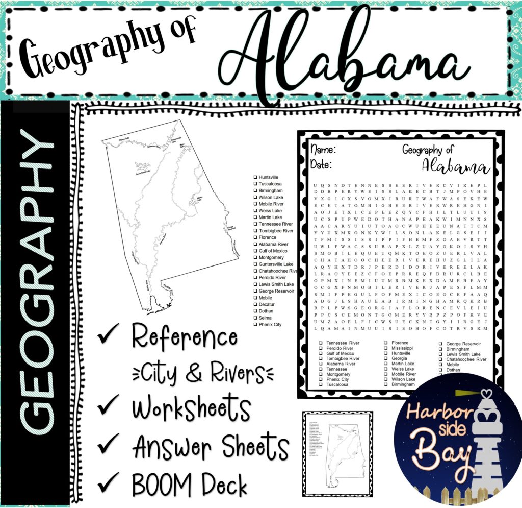 Geography of Alabama - Made By Teachers