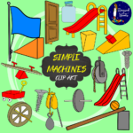 The Six Simple Machines Clip Art - Made By Teachers