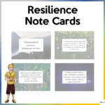 Resilience Note Cards Set 1 - Made By Teachers