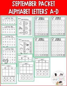 NO PREP Preschool Back to School Packet | Made By Teachers