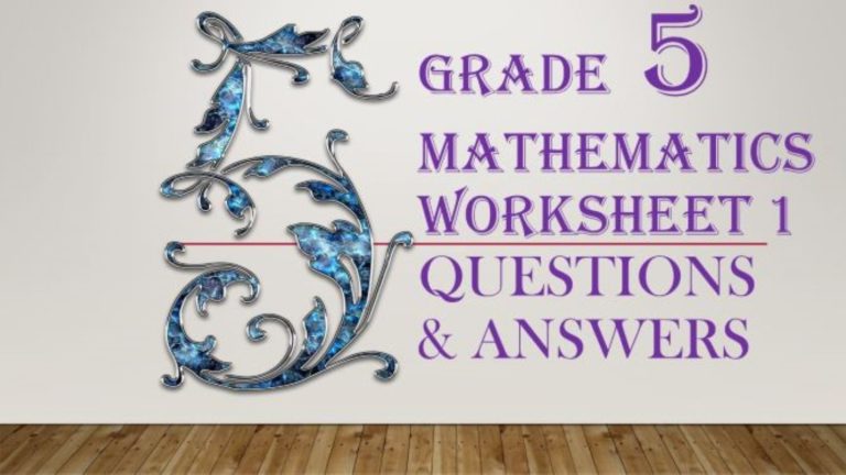 Grade 1 MATHEMATICS (PATTERNS, FUNCTIONS) | Made By Teachers
