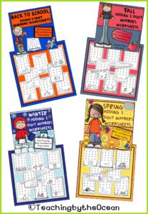 Adding Subtracting 3 Digits - Worksheets BUNDLE | Made By Teachers
