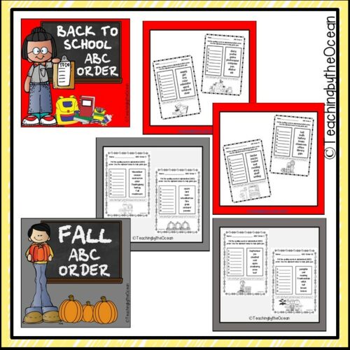 ABC Order BUNDLE | Made By Teachers