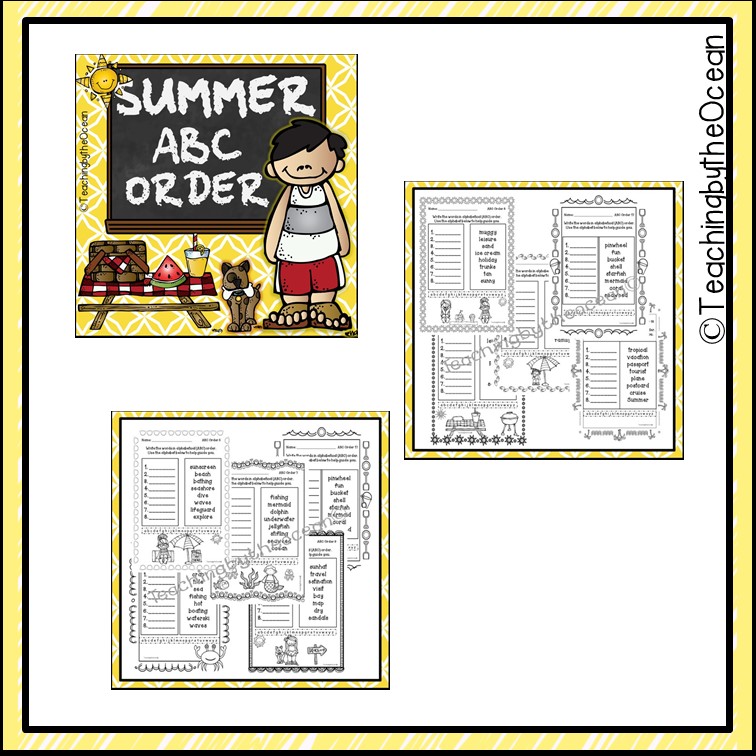 ABC Order BUNDLE | Made By Teachers