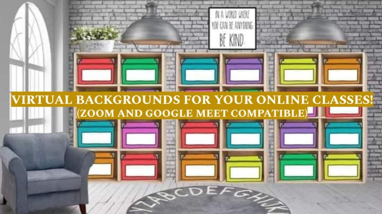 Virtual backgrounds for online lessons! (UPDATED) | Made By Teachers