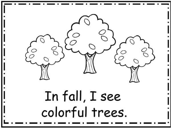 Free Fall Mini Book Reader - Made By Teachers