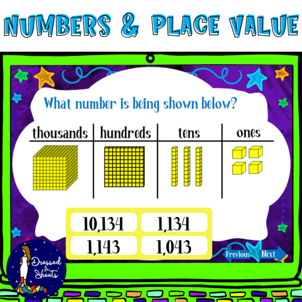 Numbers and Place Value | BOOM Cards | Distance Learning | Made By Teachers
