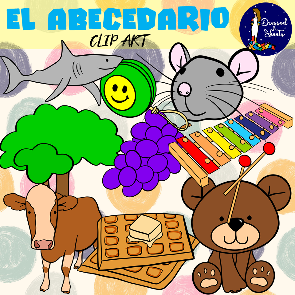 Graficas para El Abecedario ABC Clip Art | Made By Teachers