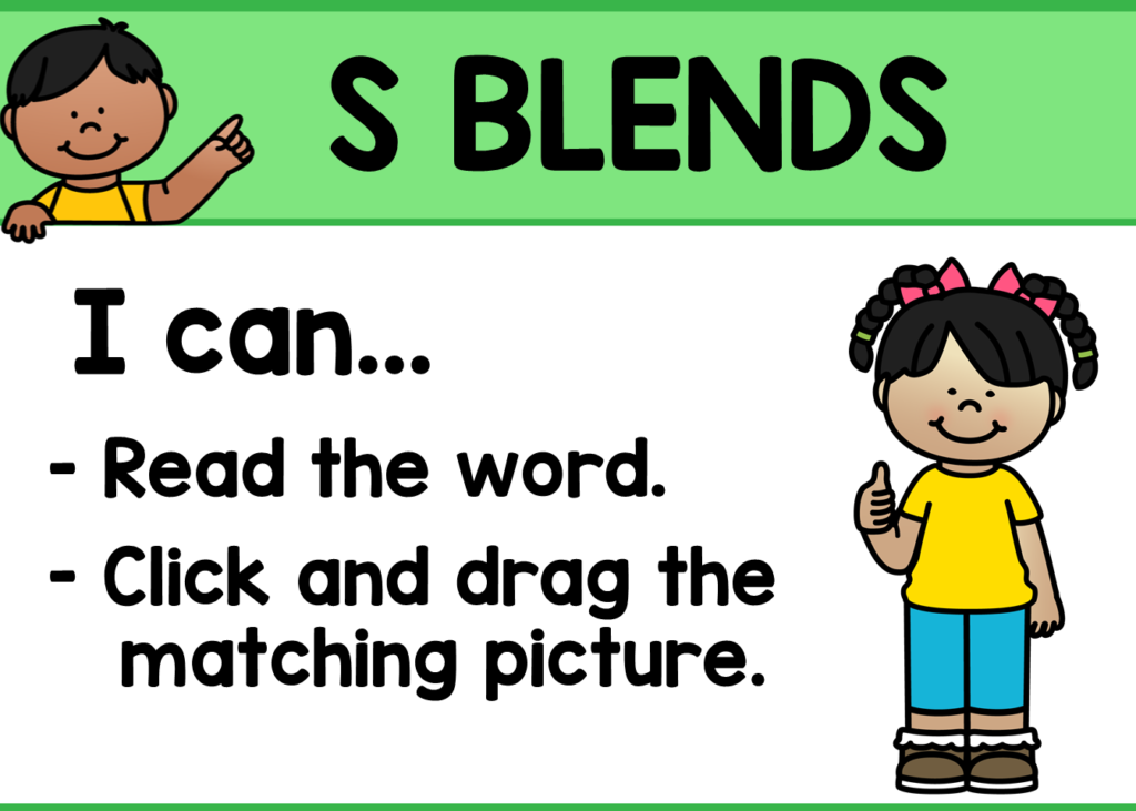 S Blends for Google Classroom Distance Learning | Made By Teachers