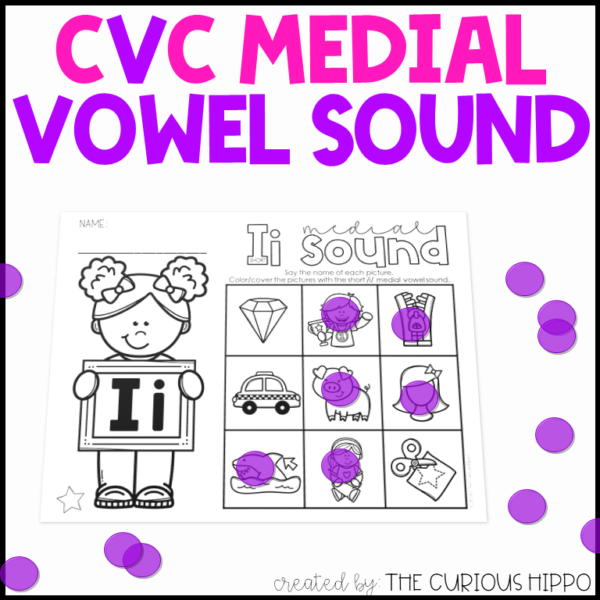 Medial Vowel Sound Mats | Made By Teachers