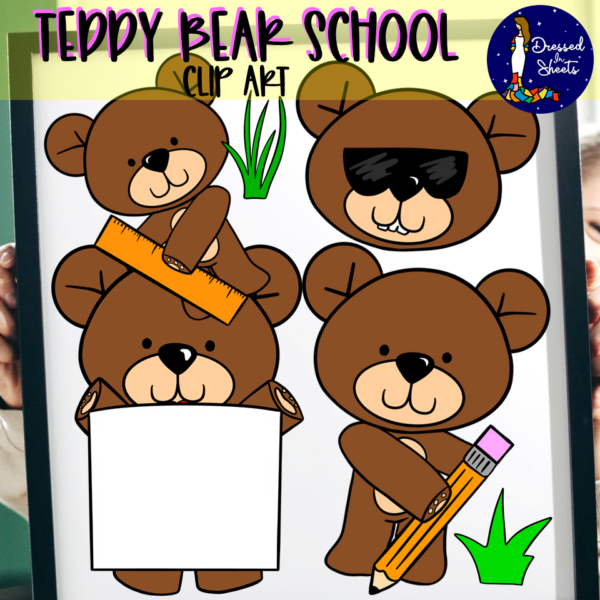 Teddy Bear School Clip Art - Made By Teachers