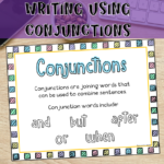 FREEBIE - Writing Using Conjunctions - Made By Teachers