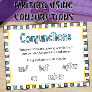 FREEBIE - Writing Using Conjunctions | Made By Teachers