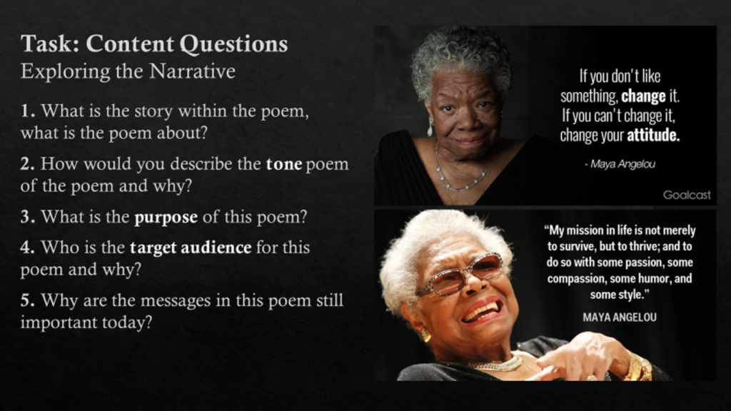 Poetry Analysis: ‘Still I Rise’ by Maya Angelou | Made By Teachers