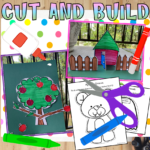 Cutting Practice Cut and Build Craftivities | Made By Teachers